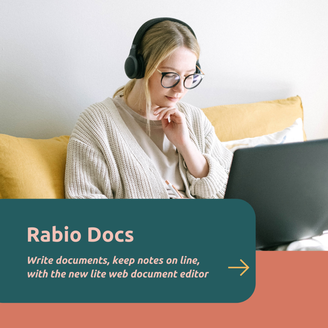 Rabio Docs - Web Document Editor - Rabio